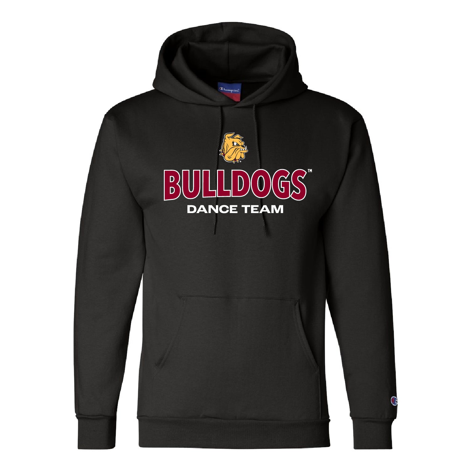 2024 UMD Dance Team Bulldog Powerblend Hooded Sweatshirt – DSP On Demand