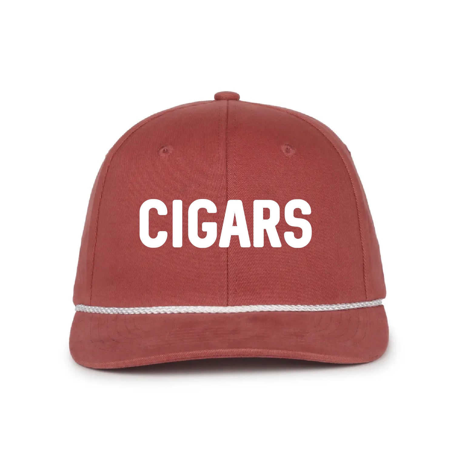 Cigars and Baseball Outdoor Cap Modern Solid Cap with Cord – DSP On Demand