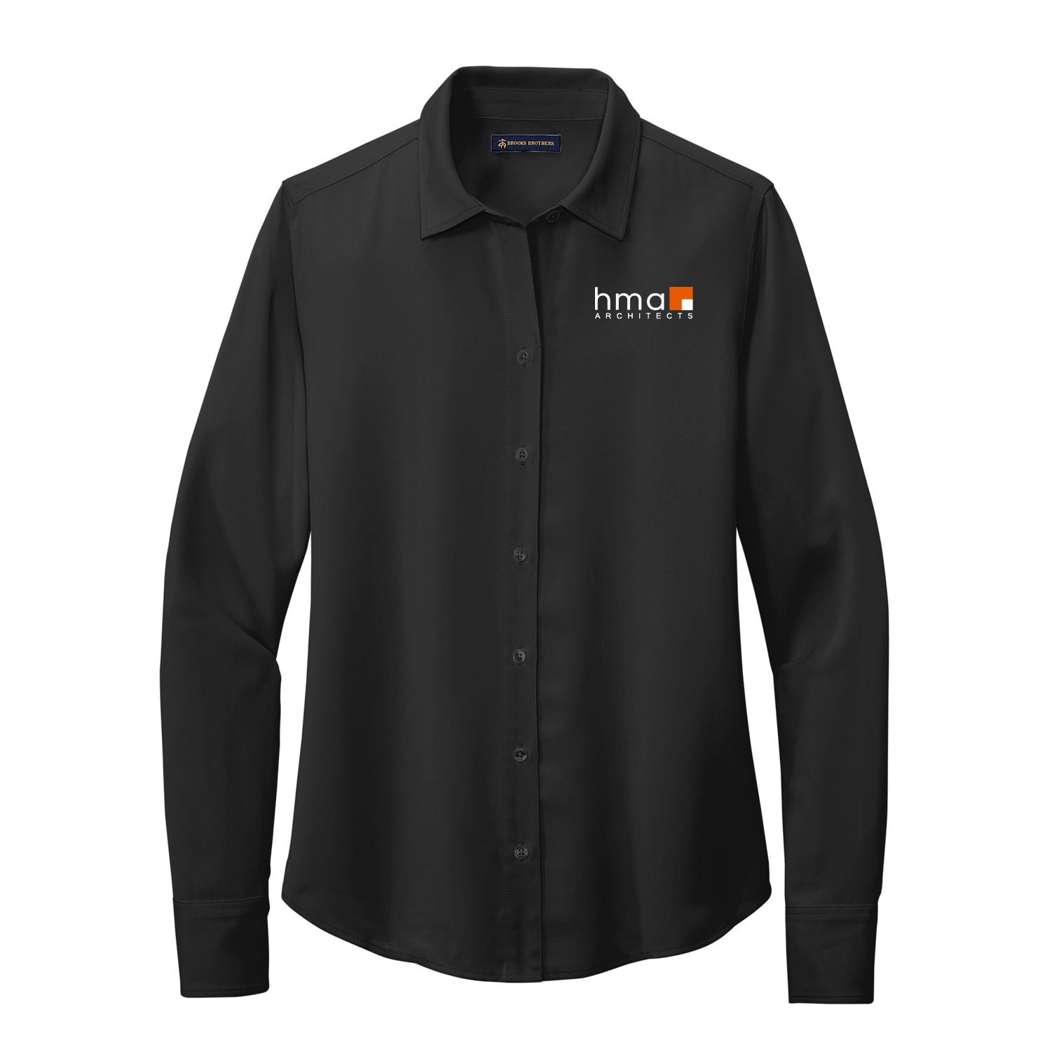 HMA Brooks Brothers Women Full Button Satin Blouse – DSP On Demand