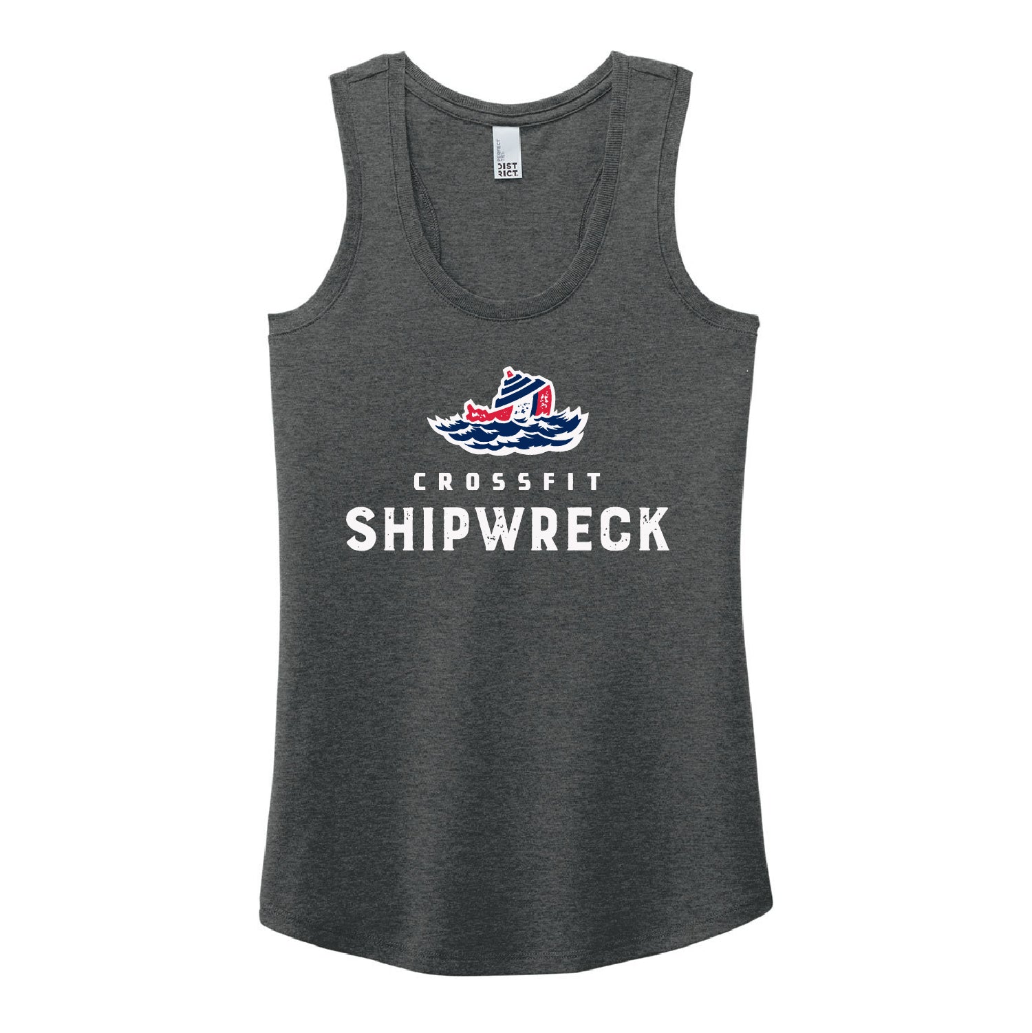 Crossfit Shipwreck Women's Perfect Tri ® Racerback Tank – DSP On Demand