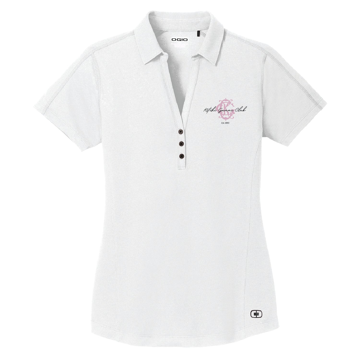 Kitchi Gammi Club Ladies Onyx Polo – DSP On Demand